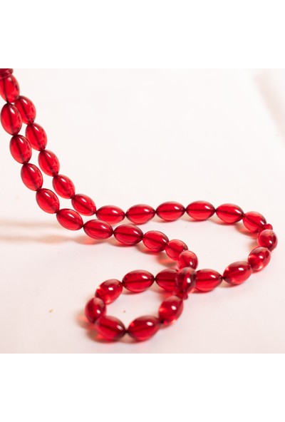 Cihan Gümüş Ateş Kehribar Tesbih