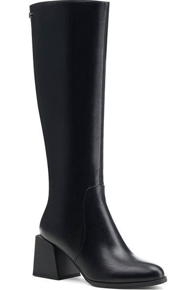 Sıbolo.z 1pr Siyah Kadın Topuklu Çizme