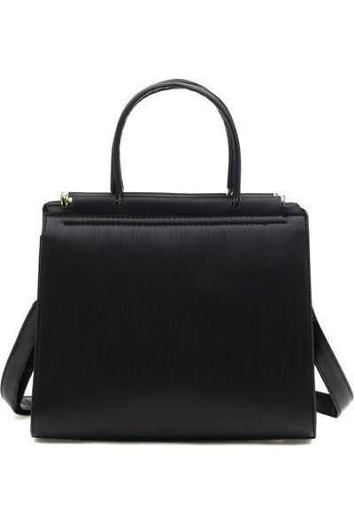 Polaris Su Yolu 2fx Siyah Kadın El Çantası