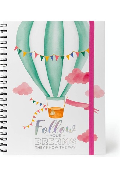 Legamı Okul Defterı Trıo Spırallı Balloon Legamı Okul Defterı Trıo Spırallı Balloon