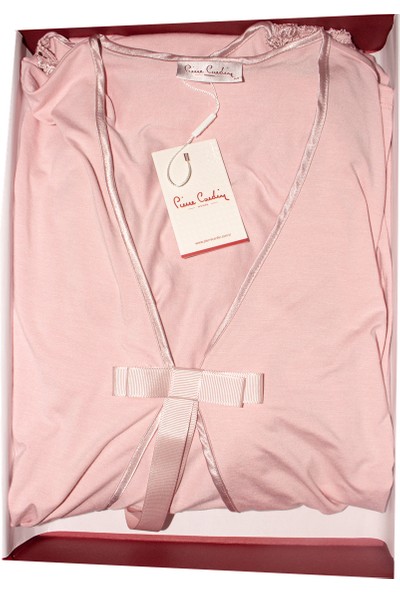 Pierre Cardin P3015 Penye Dantelli Lohusa Seti - Pudra S Beden Pierre Cardin P3015 Penye Dantelli Lohusa Seti - Pudra S Beden