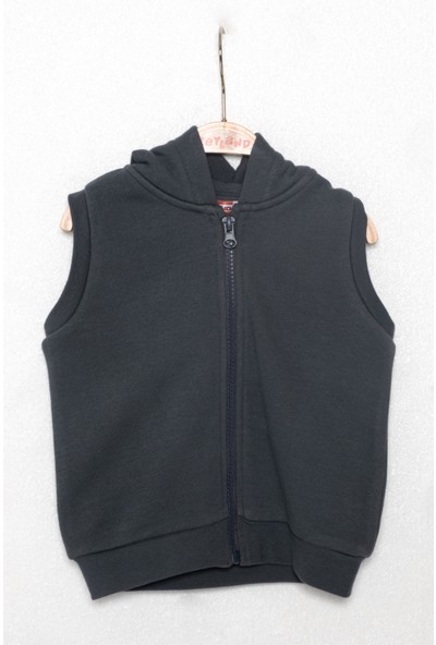 Zeyland Erkek Bebek Yeşil Kapüşonlu Yelek (6AY-4YAŞ)