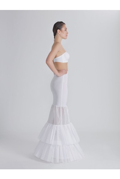 Mk Moda Atelier Mkmodaatelıer Balık Kesim Jupon Tarlatan J813C Mk Moda Atelier Mkmodaatelıer Balık Kesim Jupon Tarlatan J813C