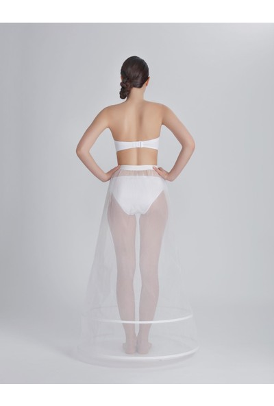 Mk Moda Atelier Mkmodaatelıer 2 Telli Jupon Tarlatan J902ED Mk Moda Atelier Mkmodaatelıer 2 Telli Jupon Tarlatan J902ED