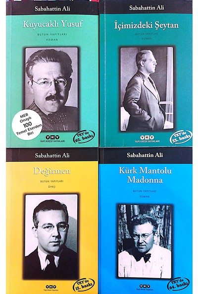 (Ikinci El) Sabahattin Ali Dörtlü Set