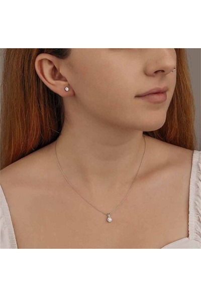 Siena 0,38 Karat, 14 Ayar Pırlanta Mini Set