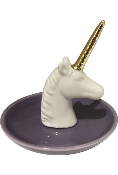 By Esk Unicorn Boynuzlu At Tabağı By Esk Unicorn Boynuzlu At Tabağı