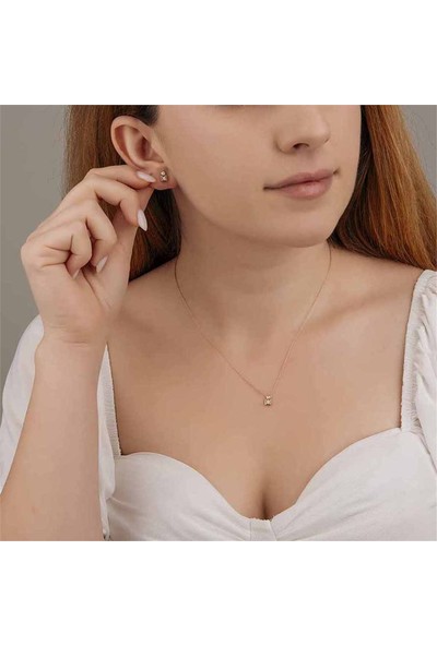 Siena 0,28 Karat, 14 Ayar Pırlanta Mini Set