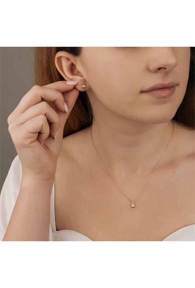 Siena 0,14 Karat, 14 Ayar Pırlanta Mini Set