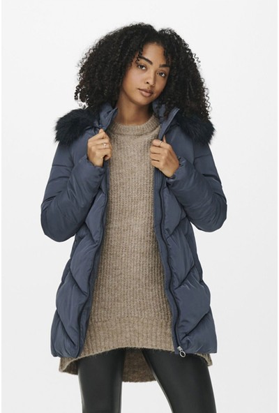 Only Kadın Mynte Bf Long Puffer Mont