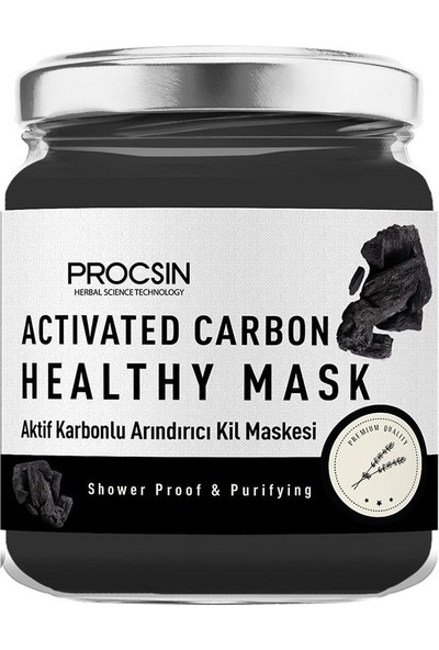 Procsın Aktif Karbonlu Arındırıcı Kil Maskesi 100 ml