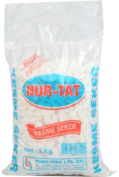 Nurtat 5kg Kesme Şeker