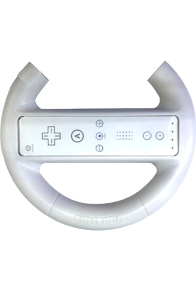 GTWhell Nintendo Wii Direksiyon Sıfır Beyaz Wii Wheel GTWhell Nintendo Wii Direksiyon Sıfır Beyaz Wii Wheel