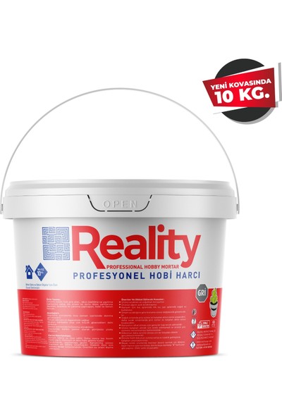 Hızlı Donan Gri Beton Saksı Harcı (10 Kg.) Hızlı Donan Gri Beton Saksı Harcı (10 Kg.)