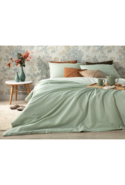 English Home Petit Florets Kolay Ütülenir Tek Kişilik Nevresim Takımı 160X220 cm Yeşil English Home Petit Florets Kolay Ütülenir Tek Kişilik Nevresim Takımı 160X220 cm Yeşil