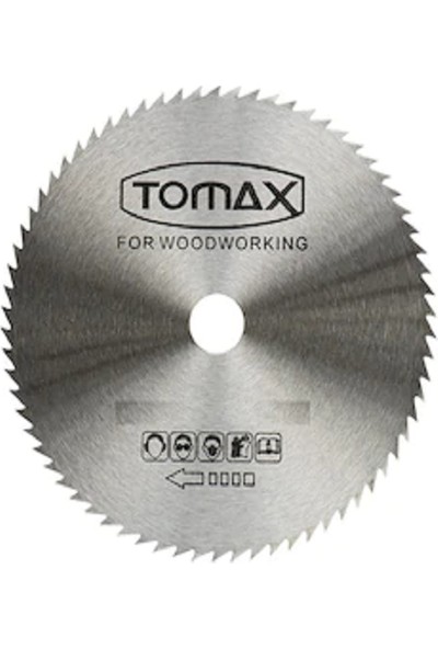 Tomax Ağaç Daire Testeresi Elmassız 115X1.2X22.2X80Z Diş Tomax Ağaç Daire Testeresi Elmassız 115X1.2X22.2X80Z Diş