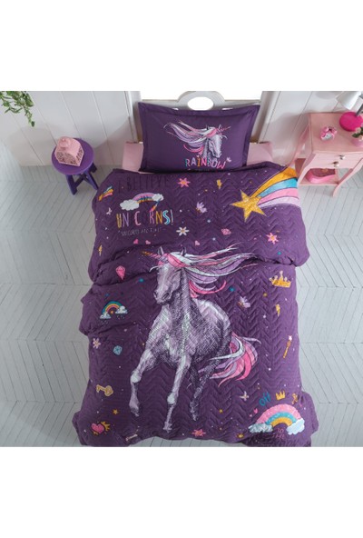 Clasy Rainbow Dört Mevsim Tek Kişilik Nevresim Takımı