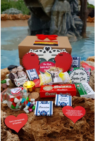 hediyekombini Dekoratif Hediye Kutusu