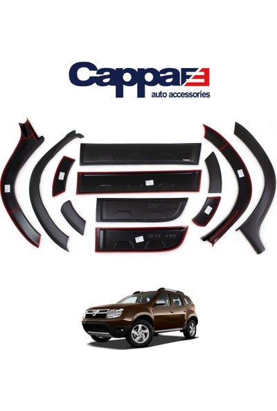 Cappafe Dacia Duster Dodik Seti 2010-2017 Yılı Arası Komple Set 12 Prç. Cappafe Dacia Duster Dodik Seti 2010-2017 Yılı Arası Komple Set 12 Prç.