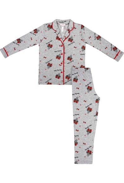 Suwen Graffe Çocuk Maskulen Pijama Takımı