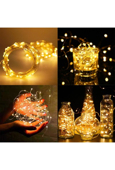 Kyver Dekoratif Renkli Peri Led, Yılbaşı Süslemesi LED Işık (3 Metre) Kyver Dekoratif Renkli Peri Led, Yılbaşı Süslemesi LED Işık (3 Metre)