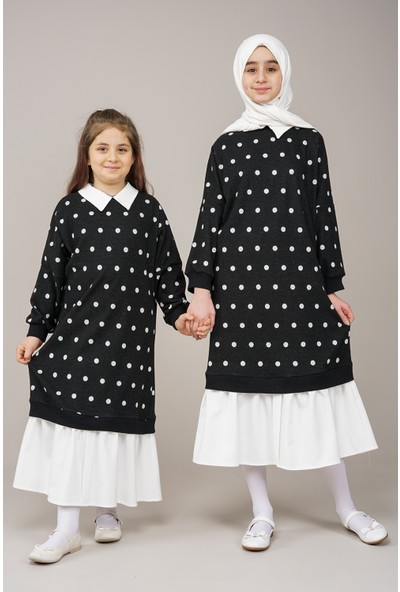 Markosin Genç Kız Puantiyeli Elbise 1014 Markosin Genç Kız Puantiyeli Elbise 1014