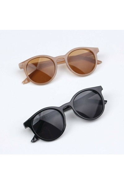 Modalucci Ikili Set Unisex Güneş Gözlüğü Round Kemik