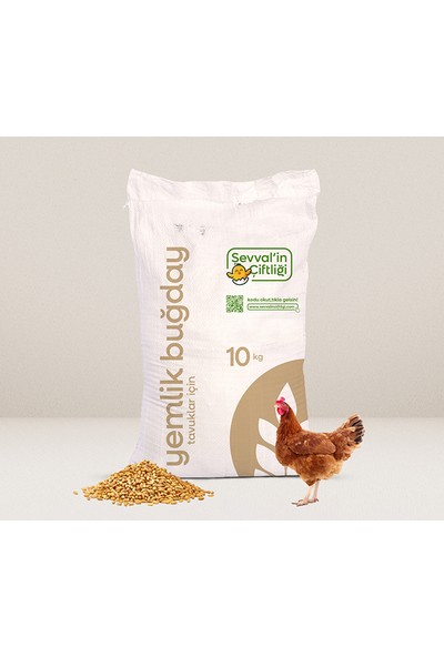 Şevvalin Çiftliği Yemlik Buğday 10 Kg