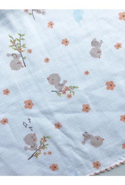 Kids Buude Çok Amaçlı Müslin Bezi Örtü 90X100 cm