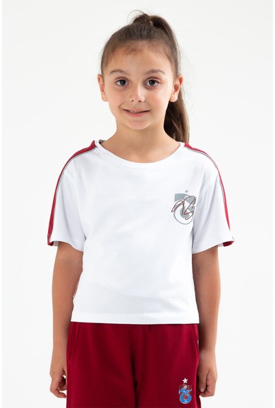 TS Club Tshirt Bisiklet Omuzlar Parça Şeritli