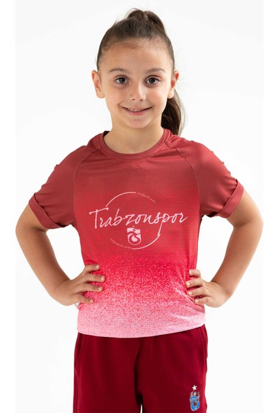 TS Club Tshirt Bisiklet Yaka Degrade Geçiş Trabzonspor Baskılı