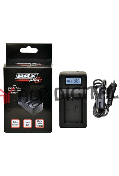 Pdx Panasonic D28S Şarj Aleti Cihazı Dijital Göstergeli