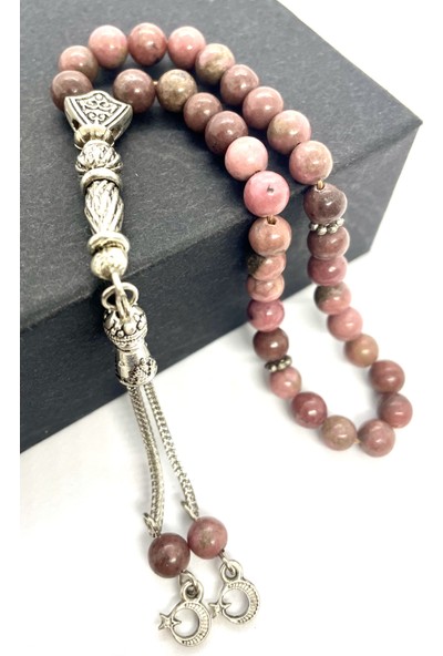 Hediye Kutusu Hediyee Kutusu Orijinal Radonit Doğaltaş Mini Boy Tesbih