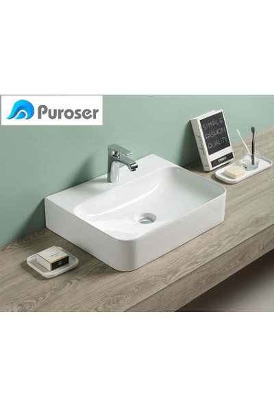 Puroser Soli-43 Tezgah Üstü Çanak Lavabo