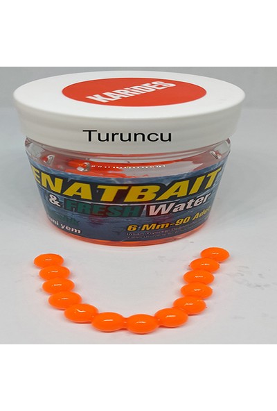 Renat Carp Renatbait Deniz ve Tatlı Su Levrek Çupra Alabalık Silikon Yem Karides Kokulu 6 mm (90 Adet) Renat Carp Renatbait Deniz ve Tatlı Su Levrek Çupra Alabalık Silikon Yem Karides Kokulu 6 mm (90 Adet)
