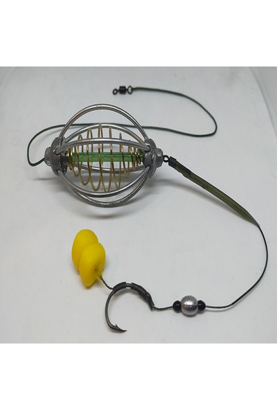 Sazan Rig 28 gr Gezer Yaylı Yüzen Çift Mısırlı Sazan Takımı