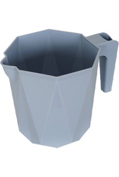 Prizma Vanity Plastik Maşrapa - Mavi