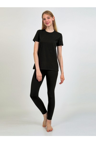 Comm-Ci Aria Bisiklet Yaka Pamuklu T-Shirt