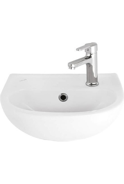 Creavit 29X35 cm Oval Duvara Monte Lavabo TP136 Creavit 29X35 cm Oval Duvara Monte Lavabo TP136