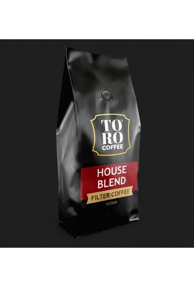 Toro Coffee Roastery Toro House Blend Filtre Kahve 500 gr Toro Coffee Roastery Toro House Blend Filtre Kahve 500 gr