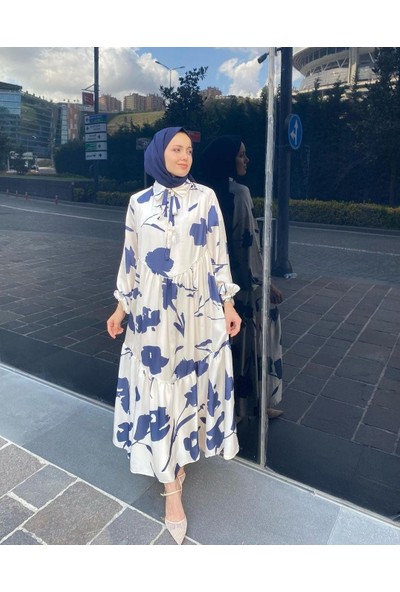 Quqa Saten Krep Elbise Quqa Saten Krep Elbise