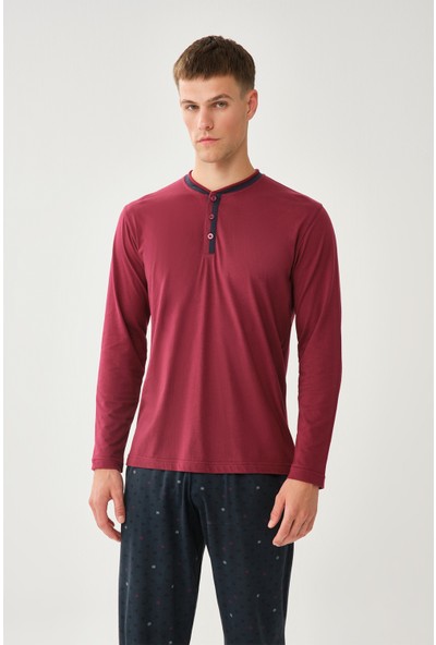 Dagi Bordo Pijama Takımı