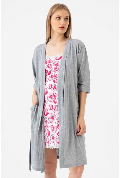 Vienetta Pamuklu Fakir Kol Hamile Sabahlık Takım