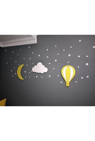 Işıklı Toplar Dükkanı Dekoratif Ahşap Çocuk Odası Ledli Gece Lambası Işıklı Toplar Dükkanı Dekoratif Ahşap Çocuk Odası Ledli Gece Lambası