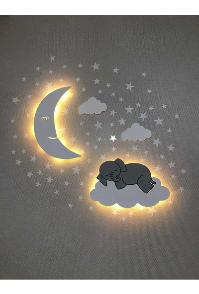 Işıklı Toplar Dükkanı Dekoratif Ahşap Çocuk Odası Ledli Gece Lambası Işıklı Toplar Dükkanı Dekoratif Ahşap Çocuk Odası Ledli Gece Lambası