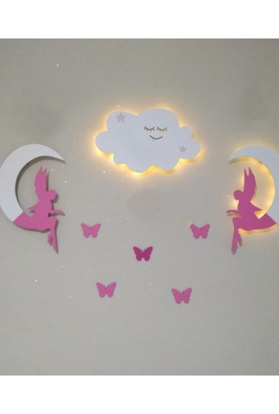 Işıklı Toplar Dükkanı Dekoratif Ahşap Çocuk Odası Ledli Gece Lambası Işıklı Toplar Dükkanı Dekoratif Ahşap Çocuk Odası Ledli Gece Lambası