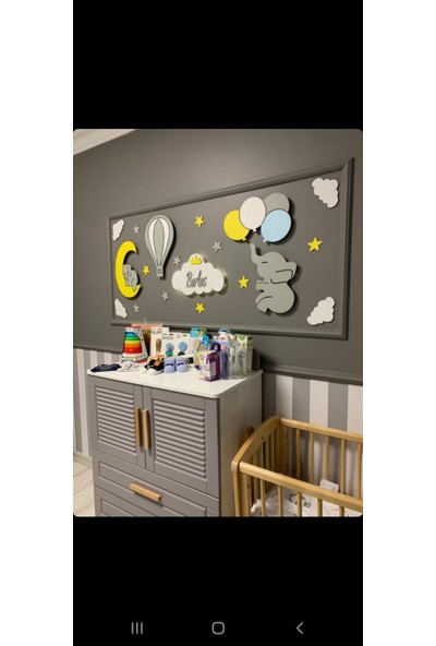 Işıklı Toplar Dükkanı Dekoratif Ahşap Çocuk Odası Ledli Gece Lambası Işıklı Toplar Dükkanı Dekoratif Ahşap Çocuk Odası Ledli Gece Lambası