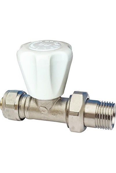 Baypa Düz Radyatör Vanası Al-Pex 1/2'' - 16X2 Baypa Düz Radyatör Vanası Al-Pex 1/2'' - 16X2