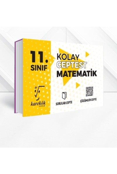 11. Sınıf Cep Test Matematik (Kolay) - Karekök
