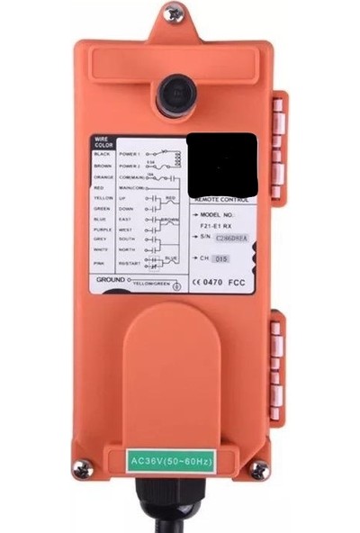 Crane Uzaktan Vinç Kumandası 220 V Crane Uzaktan Vinç Kumandası 220 V
